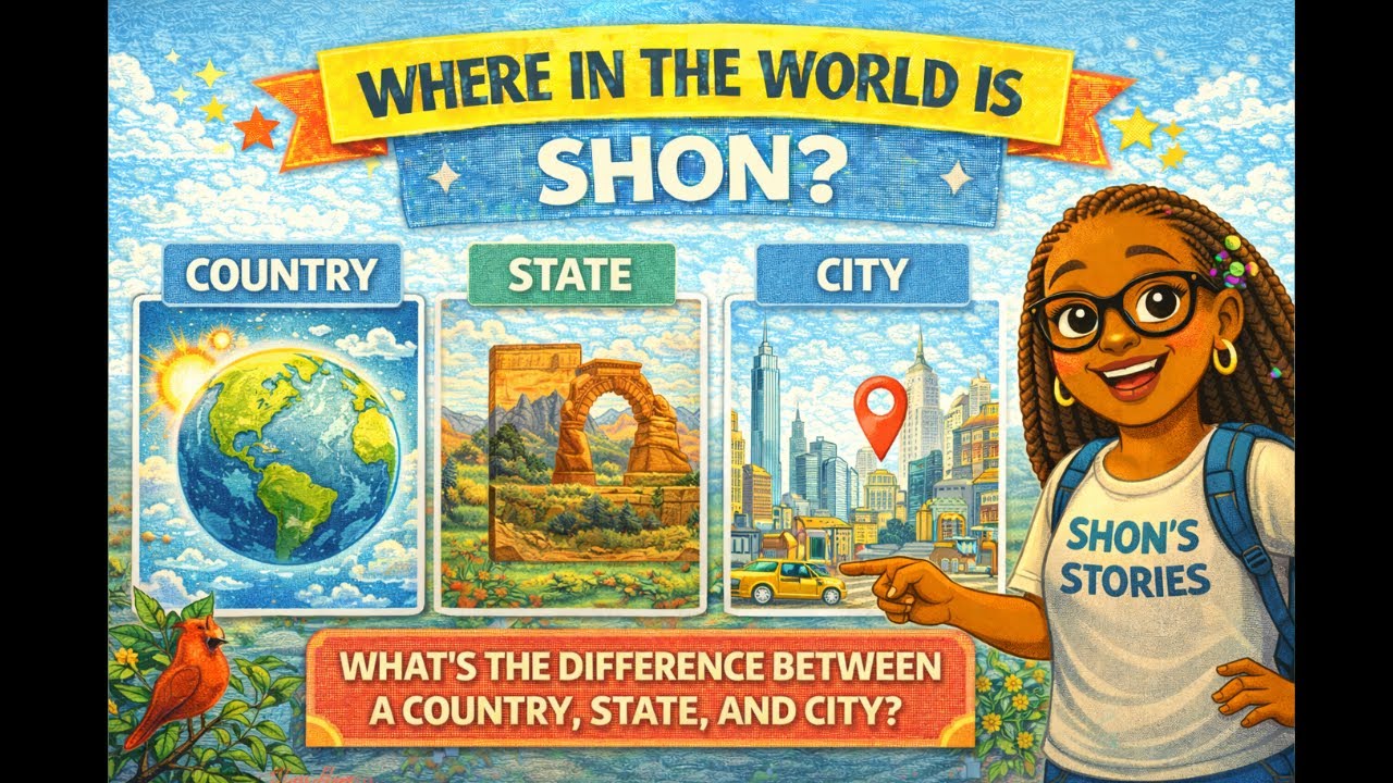 What’s the Difference Between a Country, State, and City? 🌍 | Geography for Kids