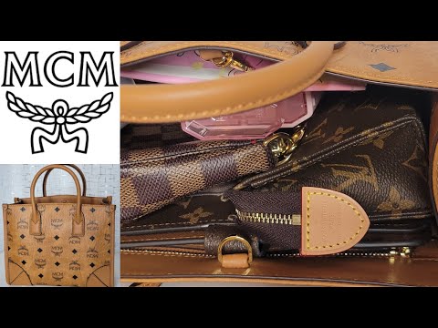 MCM MUNCHEN TOTE UPDATE | WHAT'S IN MY BAG