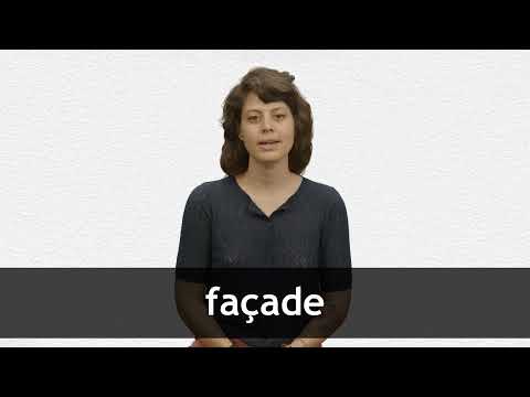 English Translation of “FAÇADE” | Collins French-English Dictionary