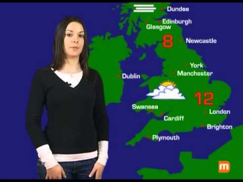Weather Forecast in the UK general v…: English ESL video lessons
