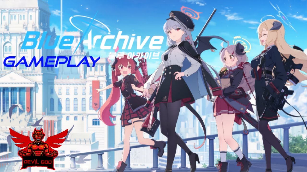 #bluearchive Global : Prologue and First gameplay