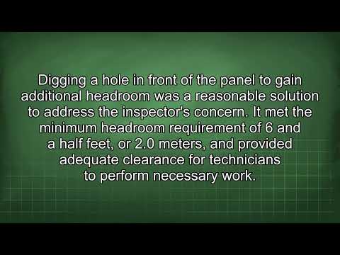 Electrical Panel Headroom Requirements NEC Explained
