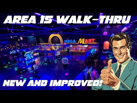 Area 15 Expansion Las Vegas Walk-Thru 2025