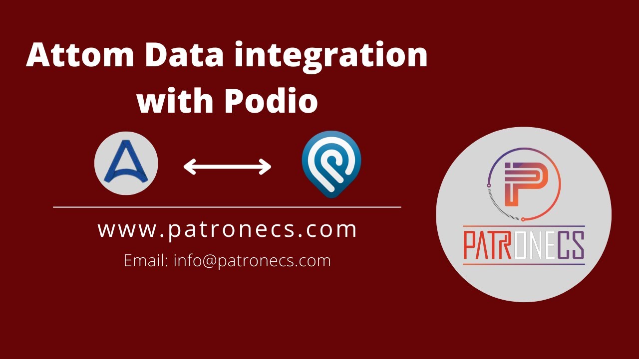 Attom Data Integration with Podio