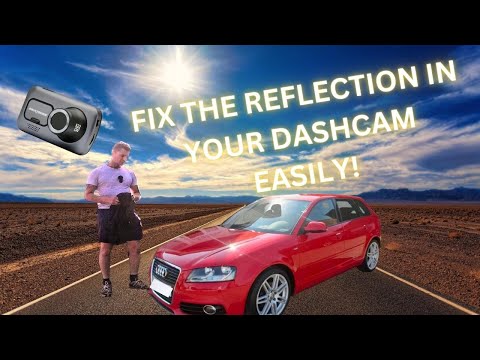 Fix The Reflection In Your Dashcam Easily!