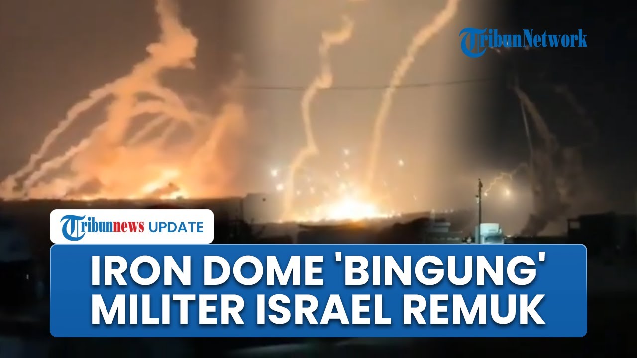 Iron Dome Israel Malah Saling Serang Kewalahan Tangkis Rudal Iran ...