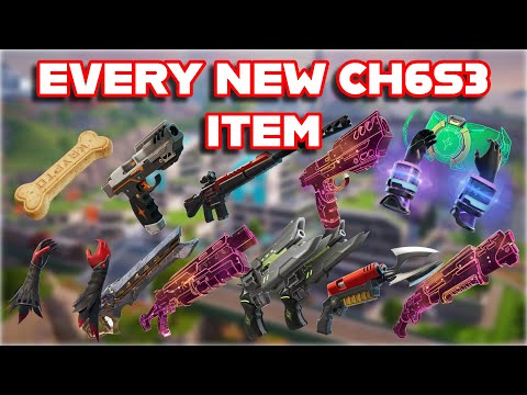Ranking EVERY *BRAND NEW* ITEM In FORTNITE CHAPTER 6 SEASON 3 From WORST To BEST (Super)