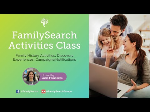 Family History Activities on FamilySearch