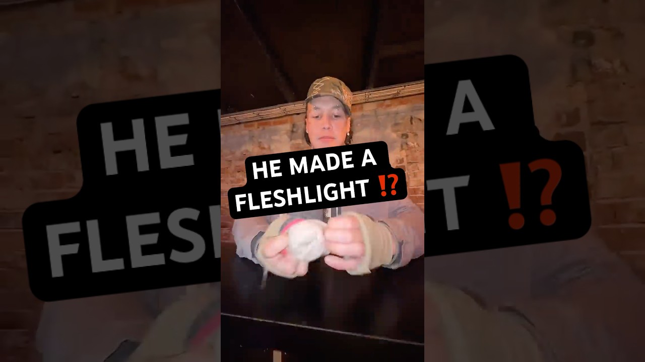 DIY Fleshlight 😱⁉️