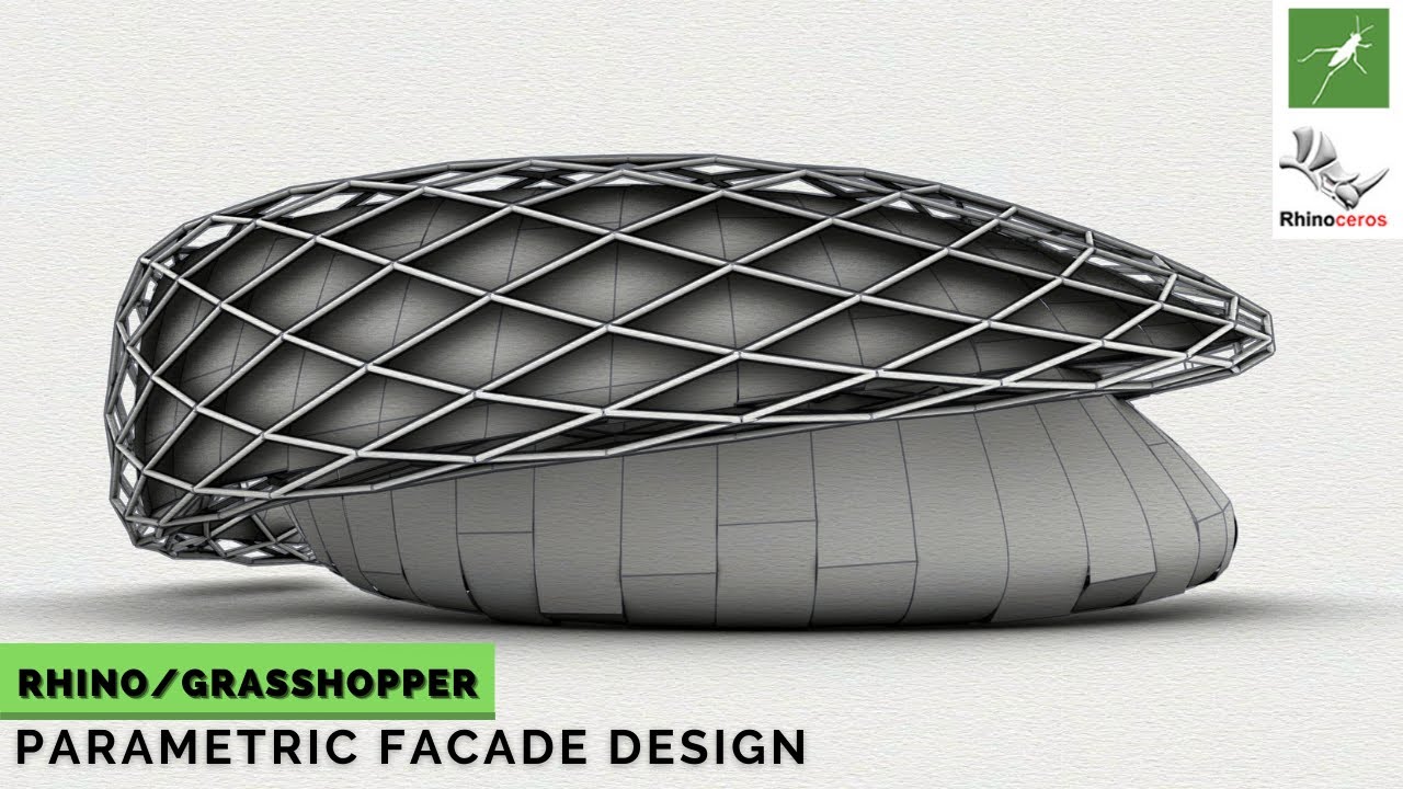 Easy Grasshopper Tutorial | Parametric Facade Design | Rhino