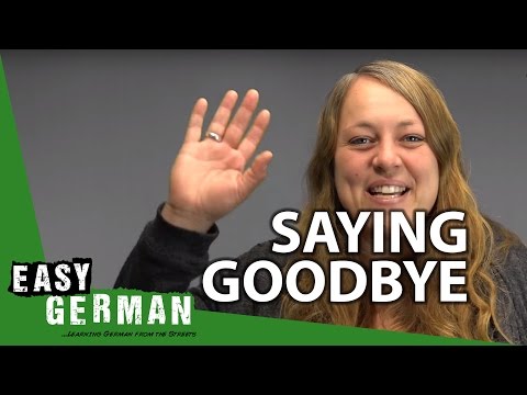 Saying goodbye - German Basic Phrases (8)