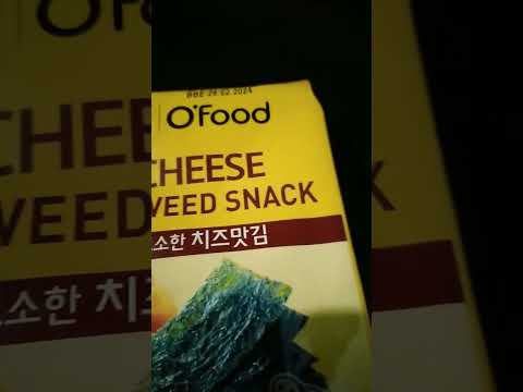 SEAWEED SNACK #satisfying #seaweed #asmr