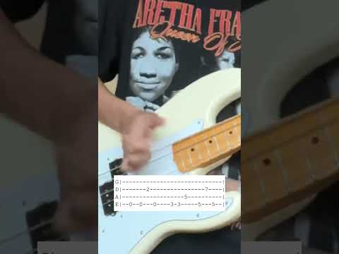 Stevie Wonder - Higher Ground - Bass Tab [April Kae Bass Cover] #steviewonder #higherground #fashion