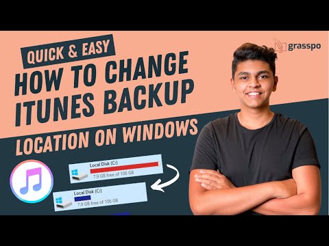 How to Change iTunes Backup Location in Windows PC 10 [2024]