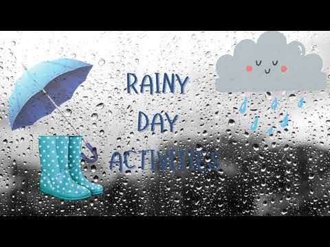 Rainy Day Fun! Indoor Activities for Kids
