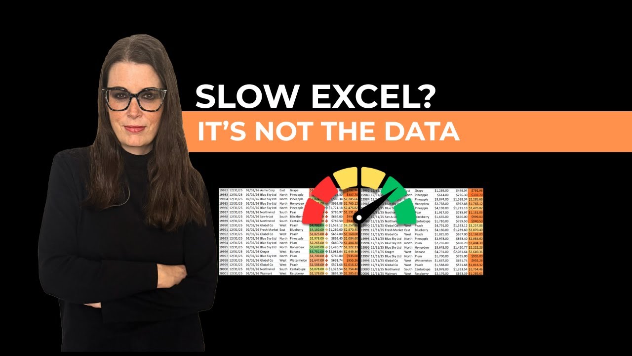 Excel Performance Optimization for Large Spreadsheets