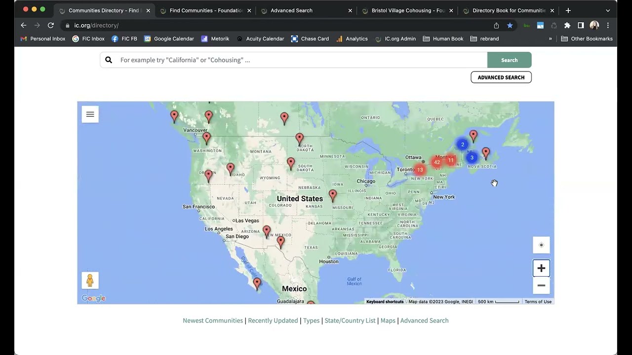 How to use the Communities Directory on ic.org