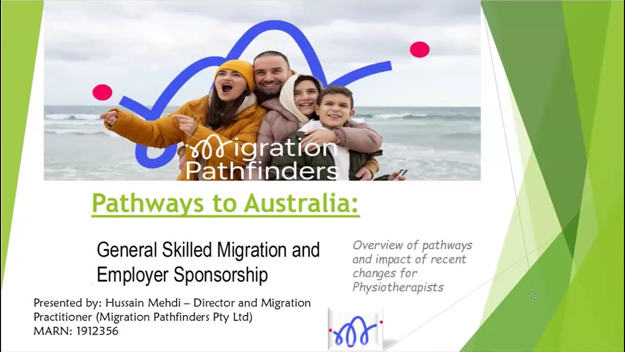 Webinar - Migration Options for Physiotherapists due to recent changes to registration requirements