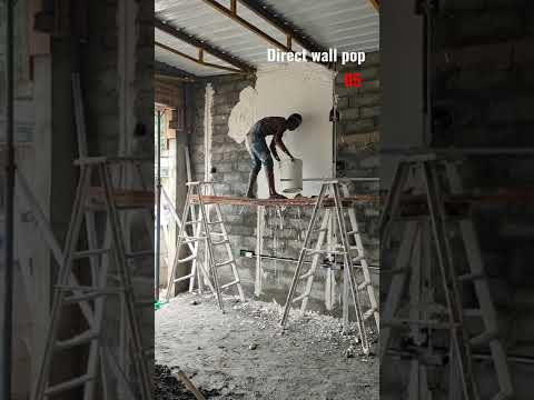 5.Direct wall pop #brickwall #white #brand #work #popular #plaster #comercial #pop #direct #water
