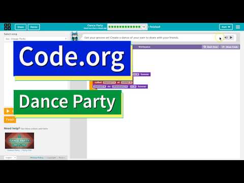 Dance Party Puzzle 13 - Code.org Tutorial with Answers