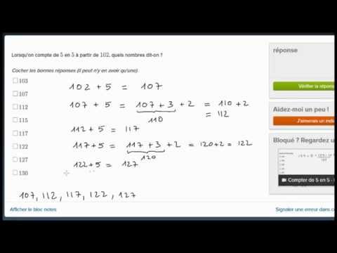 Compter de 5 en 5 (vidéo) | Compter par saut | Khan Academy