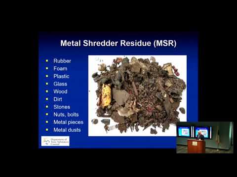 Public Workshop: Conditional Exclusion for Chemically Treated Metal Shredder Residue (CTMSR)