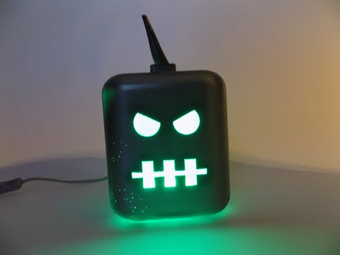 3D file Halloween Pumpkin Orc 🎃 ・3D printer model to download・Cults