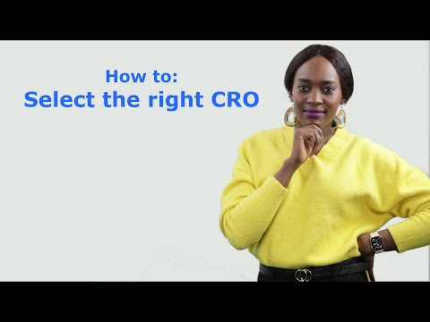 How to: Select the right CRO
