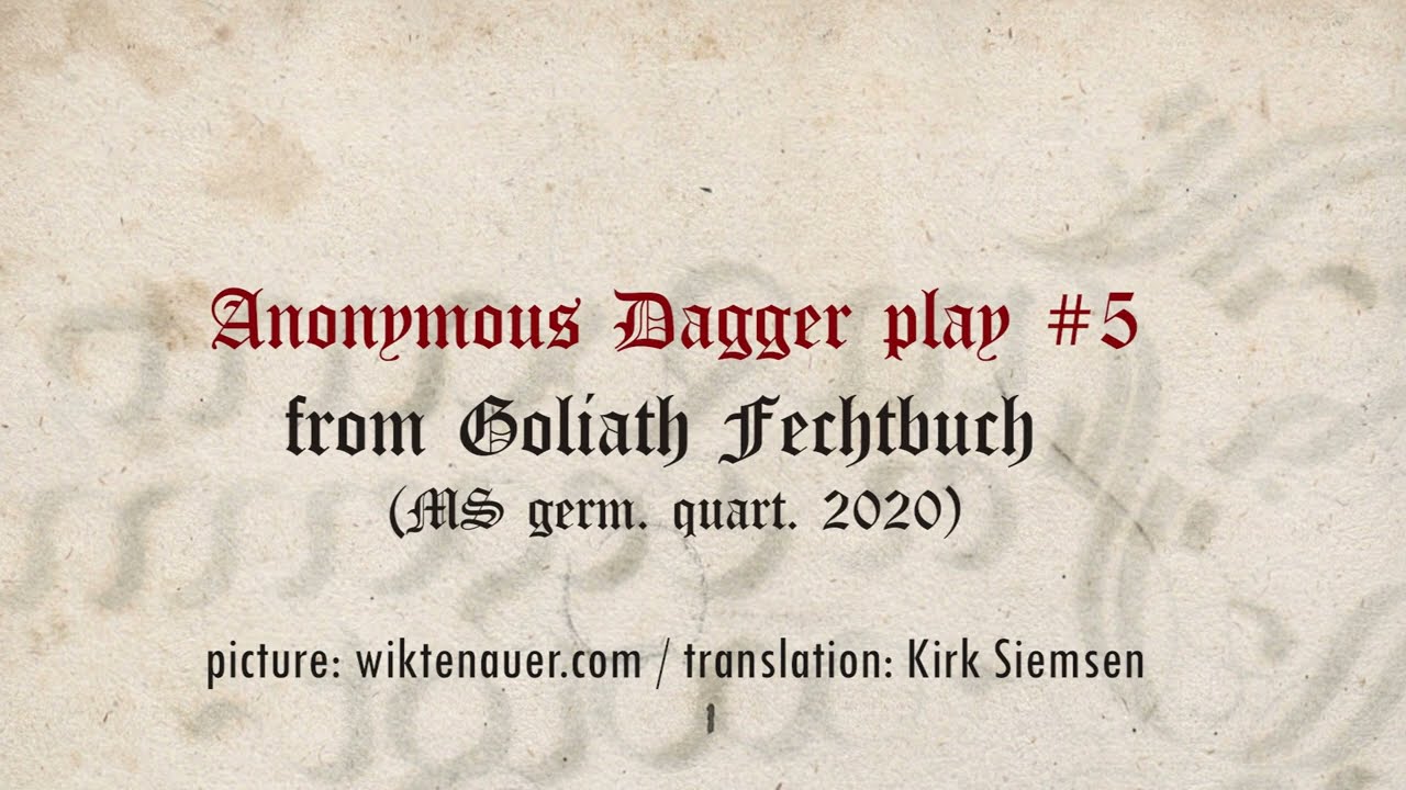 Goliath Dagger No.5