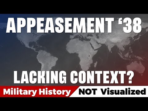 Appeasement 1938 - Lacking Context?