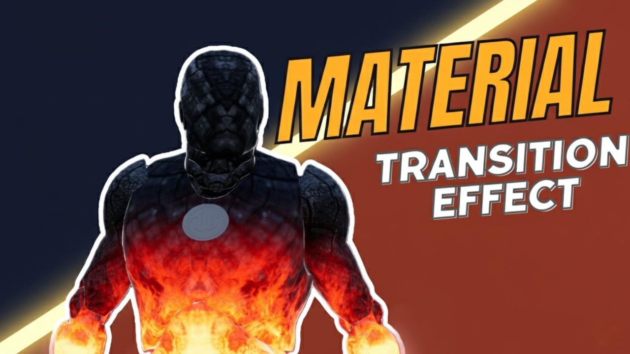 Material Transition  Effect - UE4 [ UE5 VALID ]