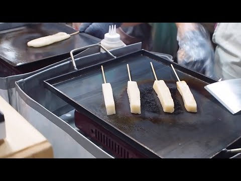 Grilled Mochi | Chewy Japanese Rice Cake | Connaught Night Market KL Malaysia
