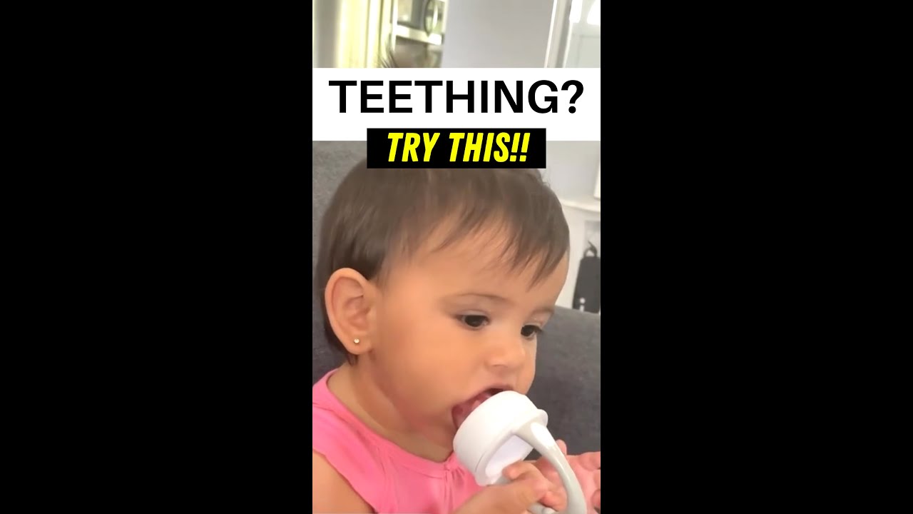 Baby teething hack / mom hacks