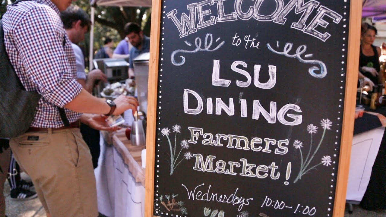 The LSU Dining Farmers Market