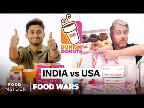 US vs India Dunkin’ | Food Wars | Food Insider