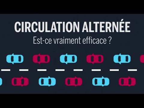 Pollution de l’air : la circulation alternée est-elle vraiment efficace ?