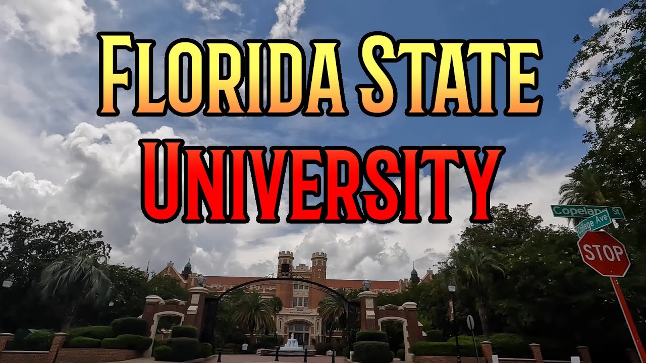 Driving around FSU Campus - Summer 2025
