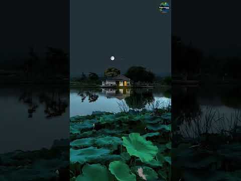 Beautiful Night View - Relaxation Music | Nature-themed Films #shorts #nature #naturethemedfilms