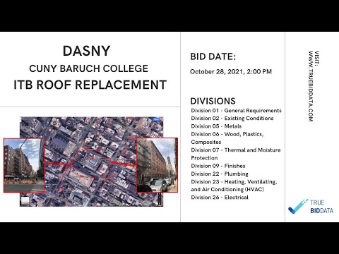 DASNY CUNY Baruch College ITB Roof Replacement