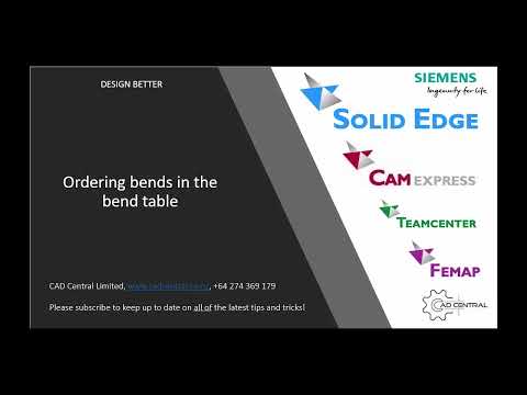 Bend Tables