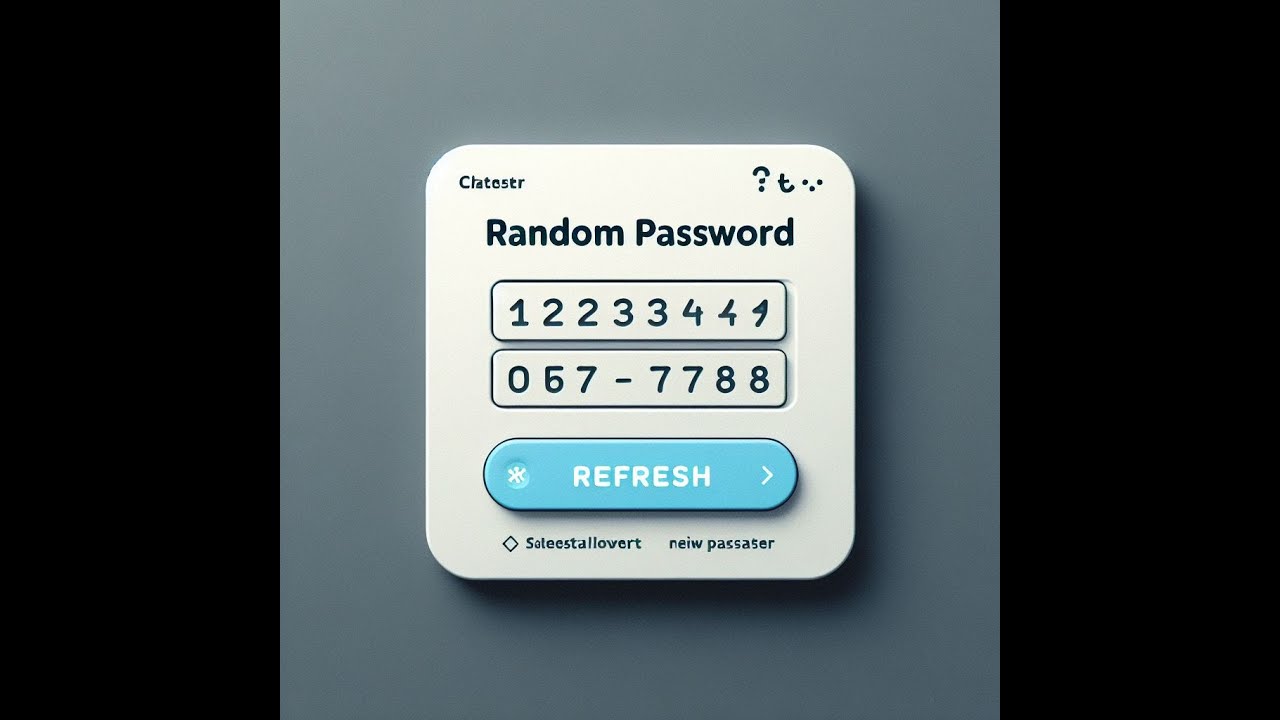 Random Password Generator