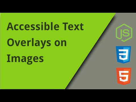 Great Responsive Text Overlays on Images