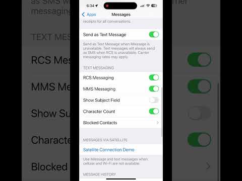 RCS enabled in messages on iOS 18 beta 2