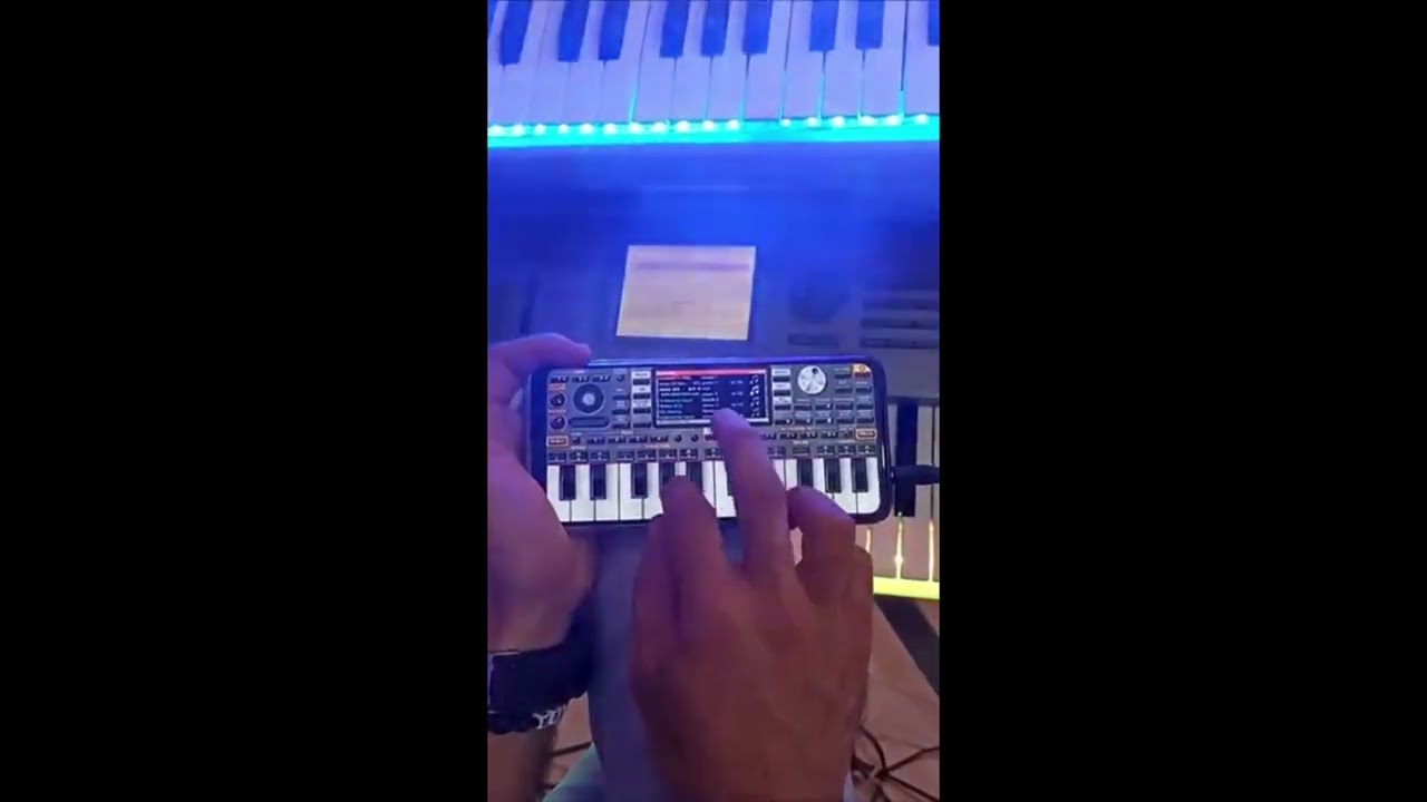 AI Piano Magic Keyboard