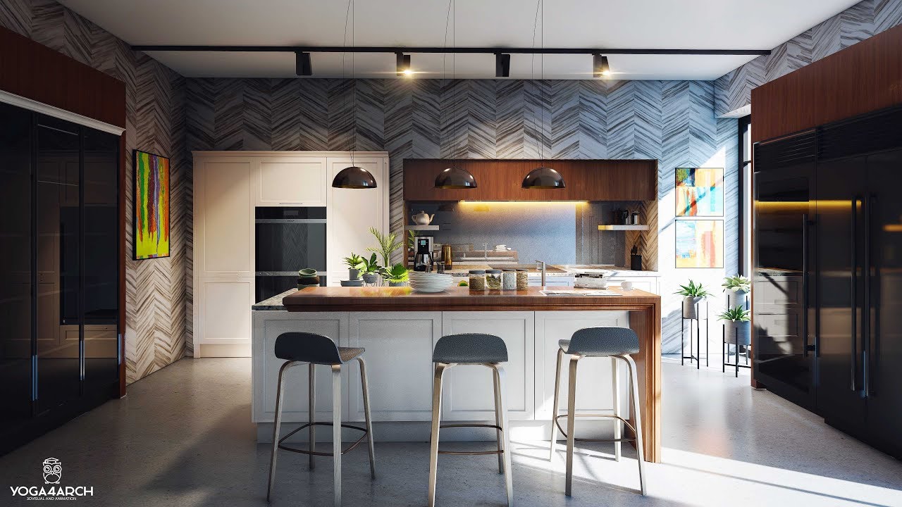LUMION 9 RENDERING TUTORIALS #40 KITCHEN