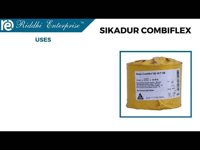 Expansion Joint - Sikadur-Combiflex SG-10 P Trader - Wholesaler ...