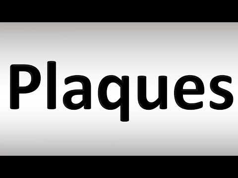 How to Pronounce Plaques (CORRECTLY)