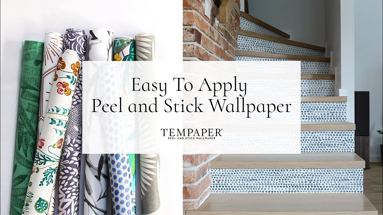 Easy To Apply Peel and Stick Wallpaper