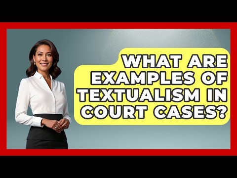 What Are Examples Of Textualism In Court Cases? - The Right Politics