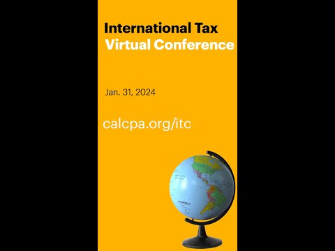 International Tax Virtual Conference | January 31, 2024